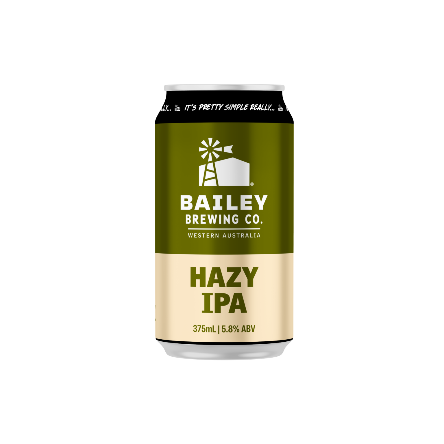Hazy IPA 5.8% - Bailey Brewing Co.